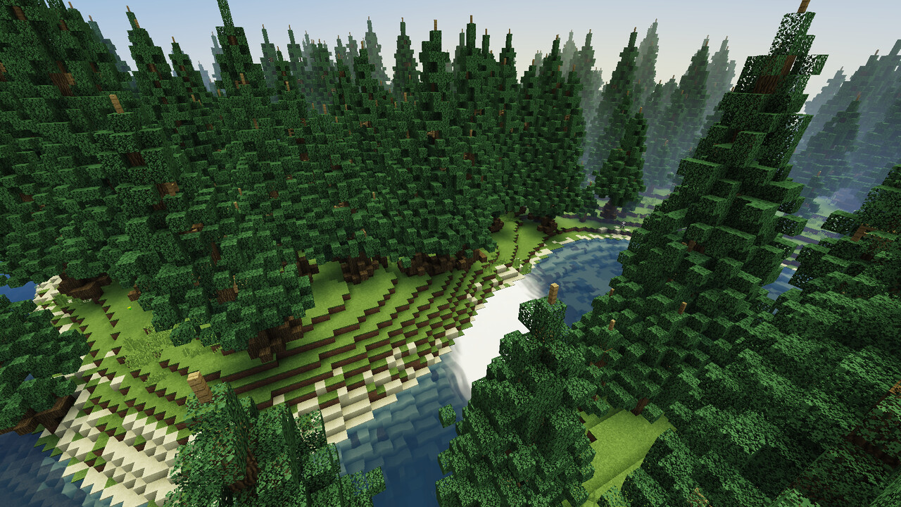 Big lake Minecraft Map