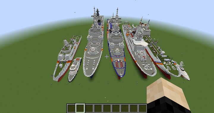 coast guard ships Minecraft Map