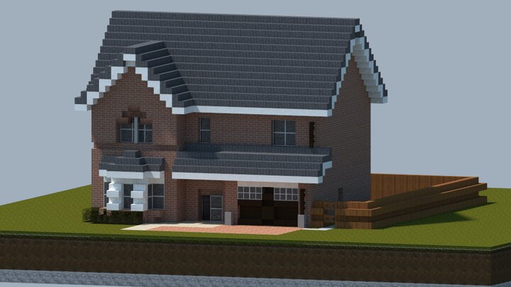 Uk style home #1 [With Interior and download] Minecraft Map
