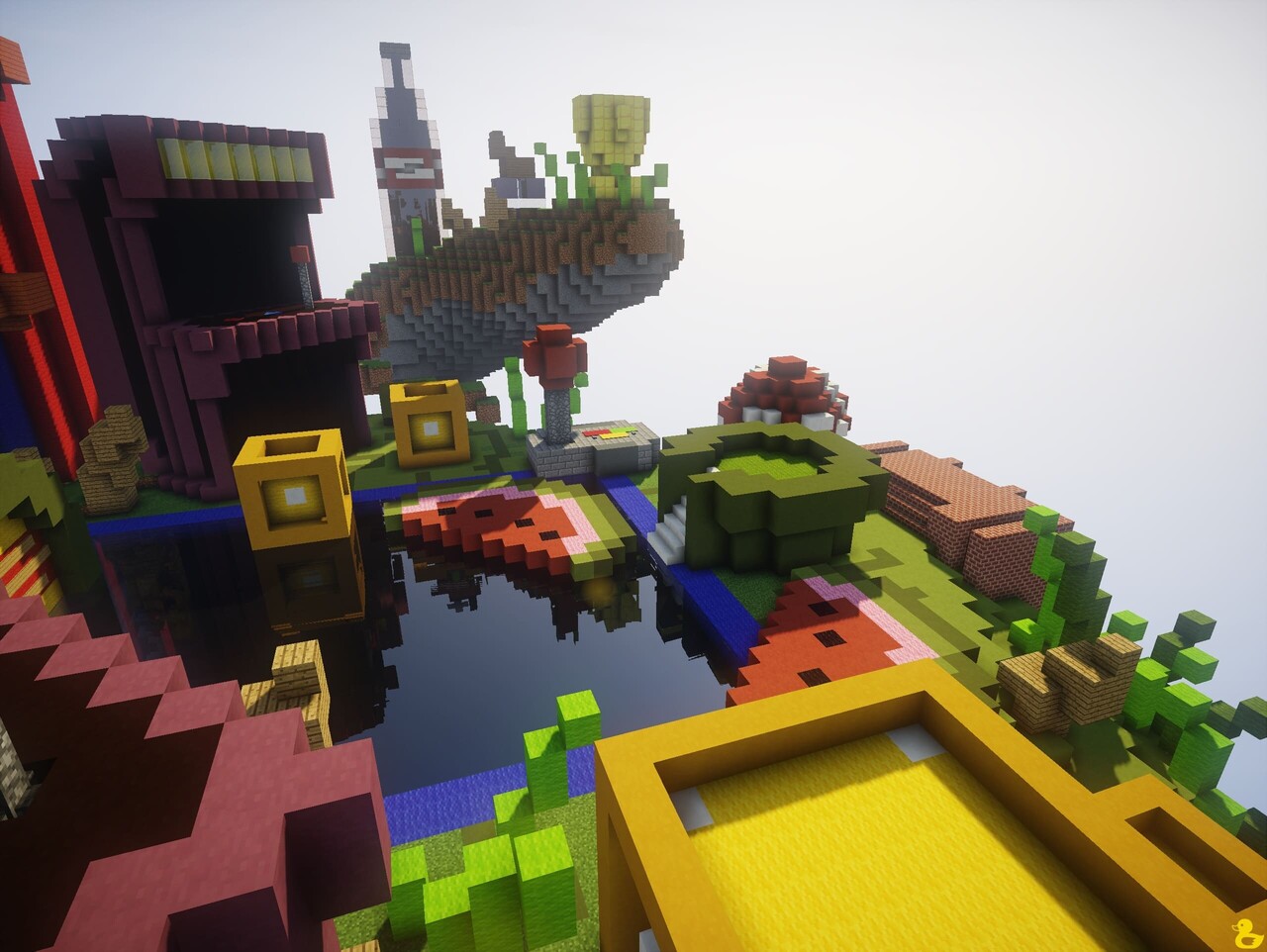 Sonic Arcade Lobby Minecraft Map