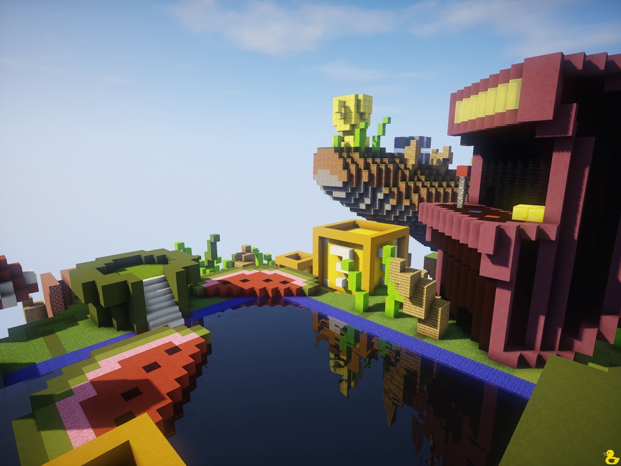 Sonic Arcade Lobby Minecraft Map