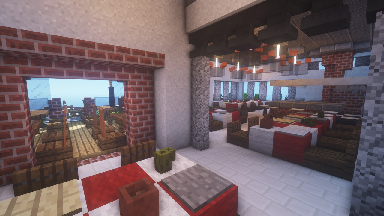 1.16 Restaurant - Pizzeria Minecraft Map