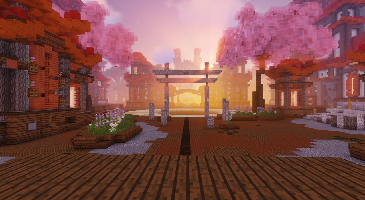 oriental server spawn Minecraft Map