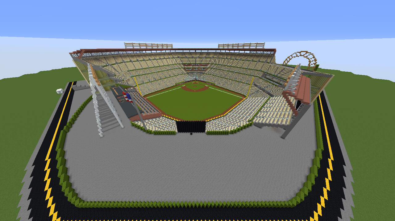 baseball stadium Minecraft Map