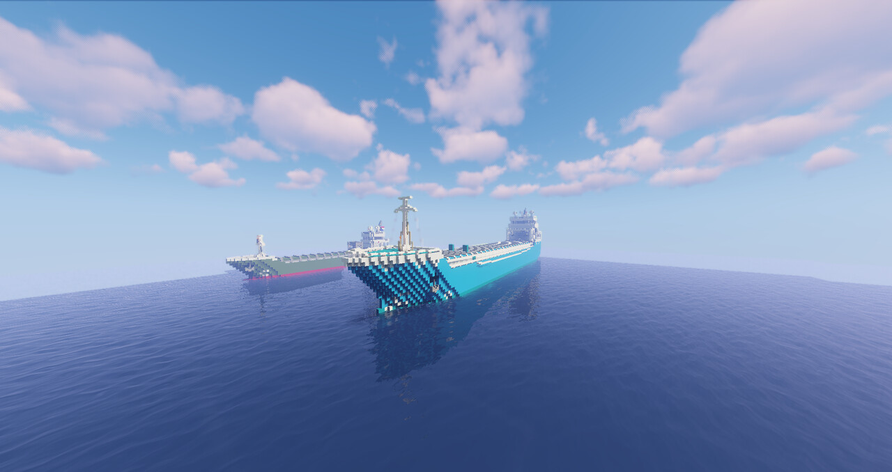 2 General cargo ships Minecraft Map