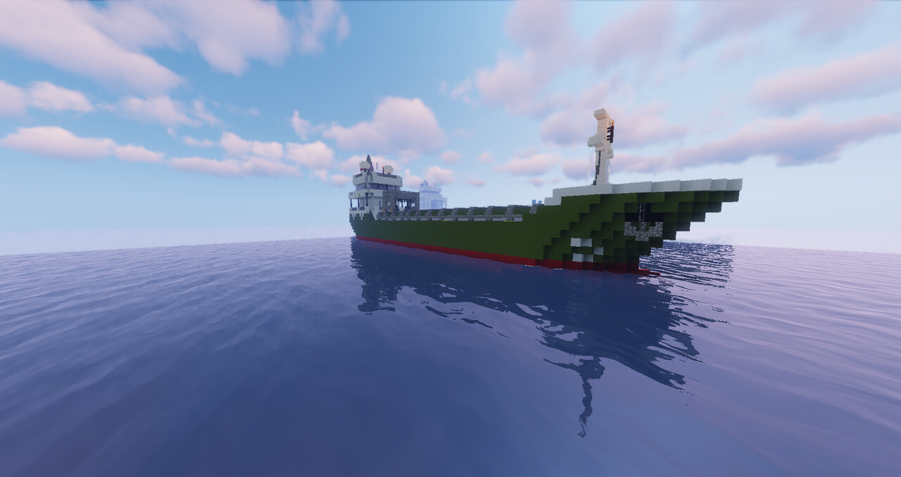 2 General cargo ships Minecraft Map