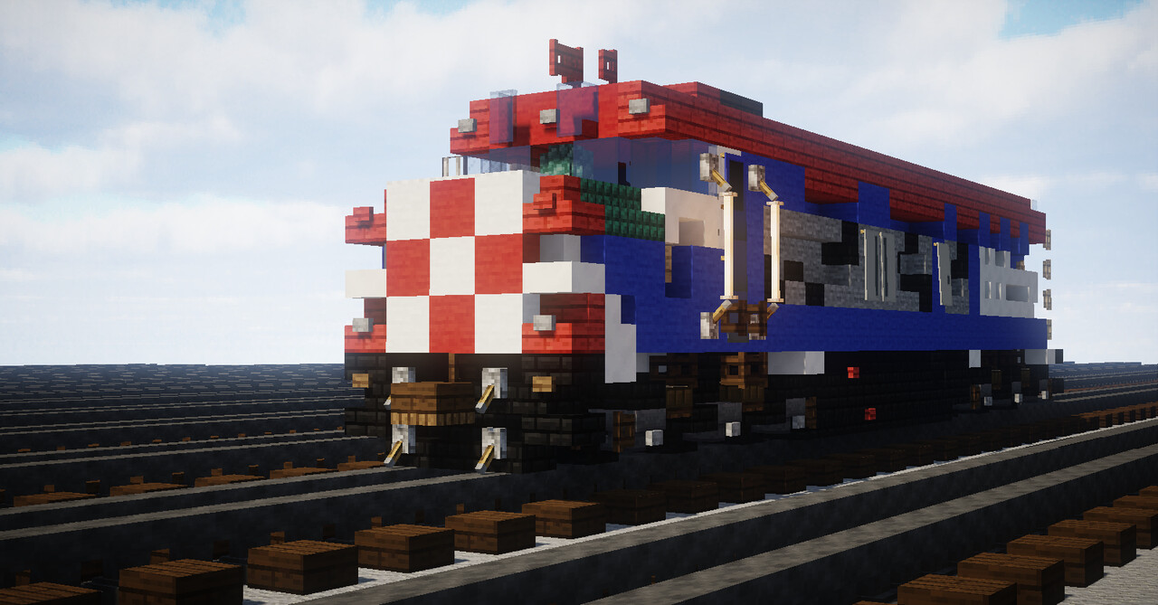 Metra EMD F40C Diesel Locomotive [1.5:1] Minecraft Map