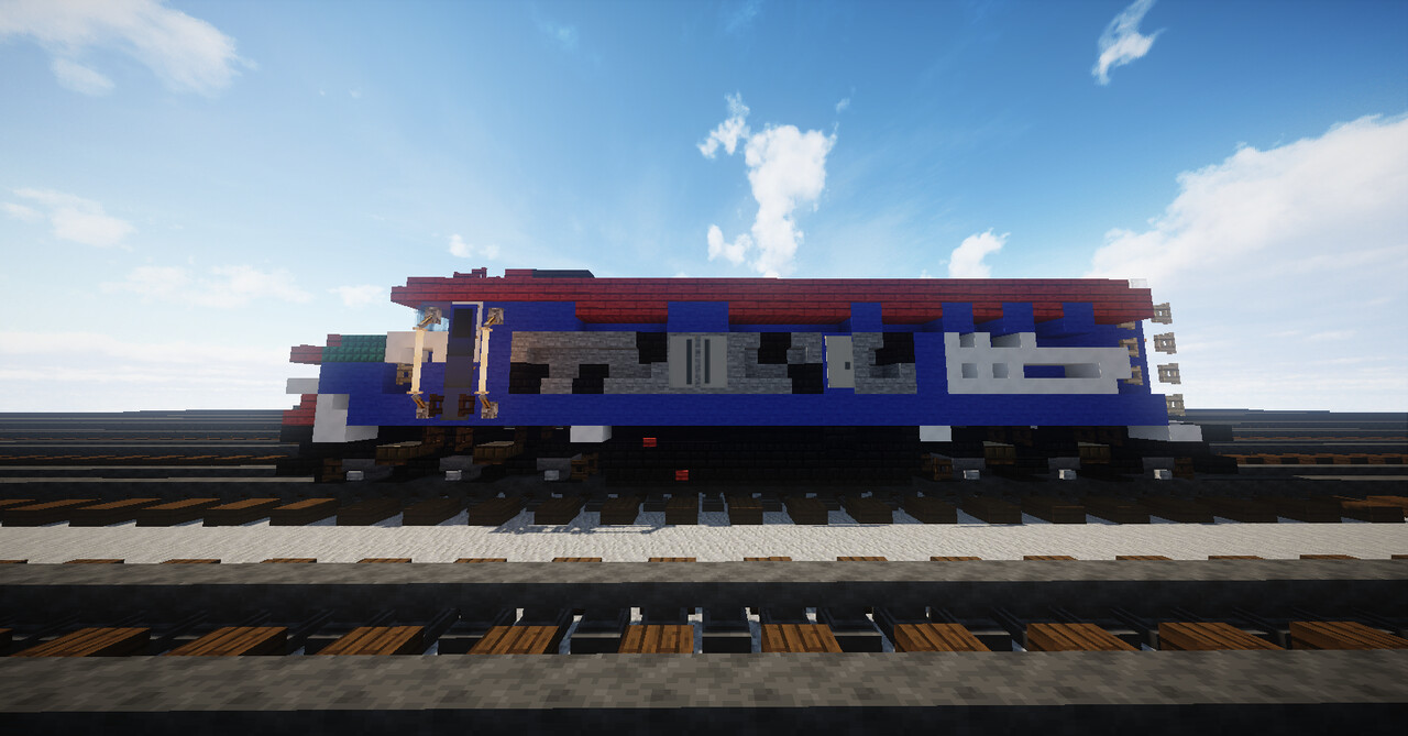 Metra EMD F40C Diesel Locomotive [1.5:1] Minecraft Map