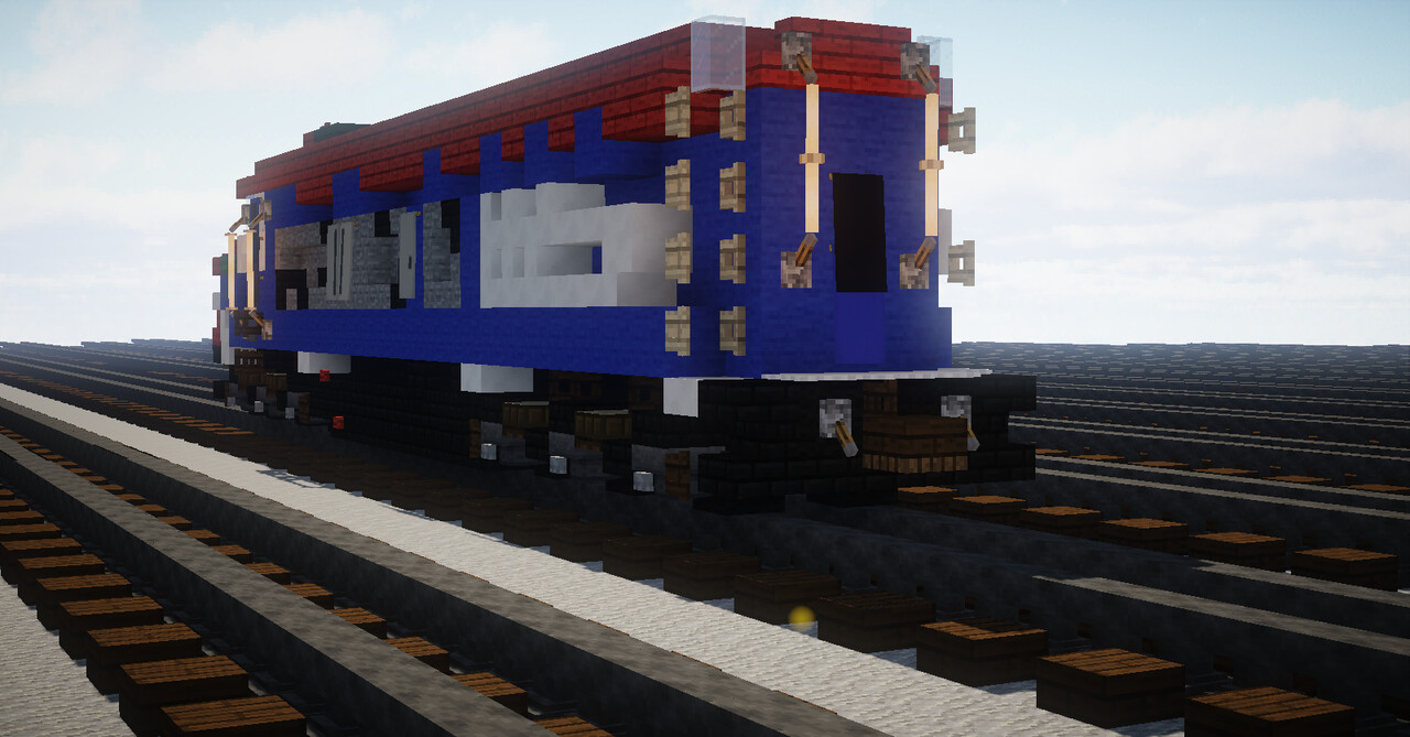 Metra EMD F40C Diesel Locomotive [1.5:1] Minecraft Map