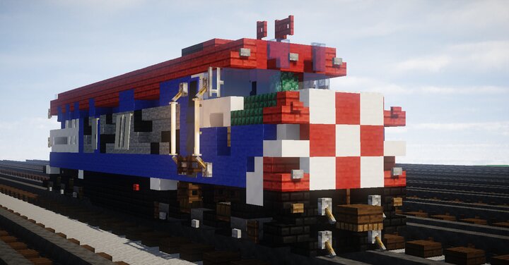 Metra EMD F40C Diesel Locomotive [1.5:1] Minecraft Map