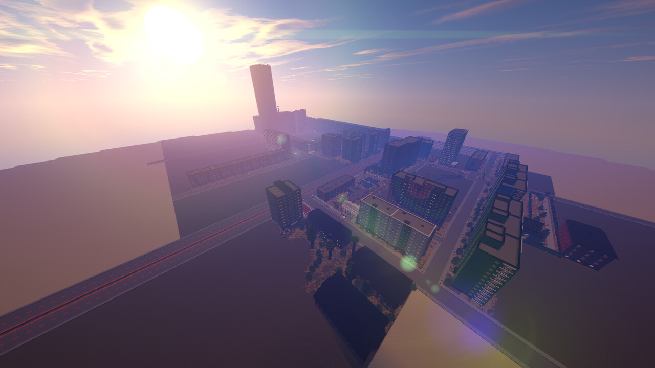 POLISH CITY IN MINECRAFT - PIASKI "SANDS" Minecraft Map