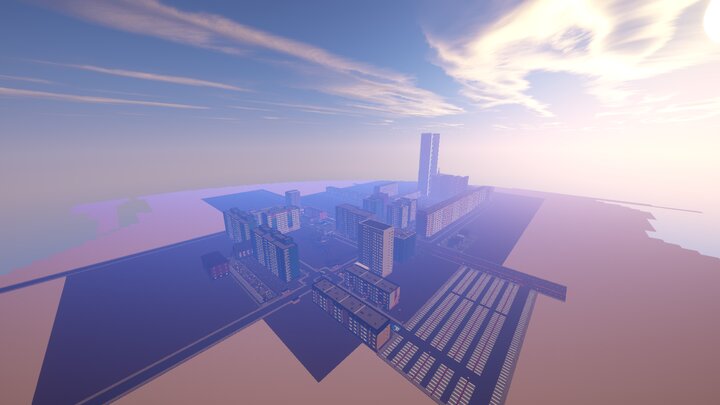 POLISH CITY IN MINECRAFT - PIASKI "SANDS" Minecraft Map