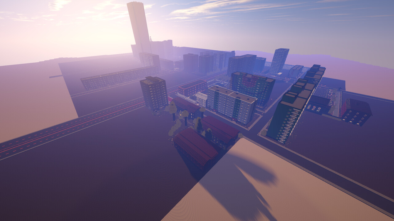 POLISH CITY IN MINECRAFT - PIASKI "SANDS" Minecraft Map