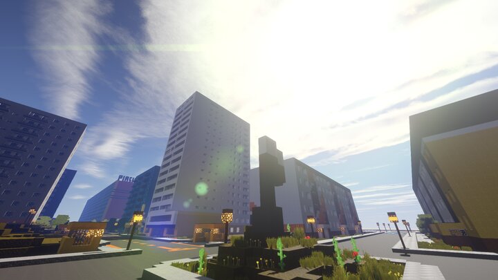 POLISH CITY IN MINECRAFT - PIASKI "SANDS" Minecraft Map
