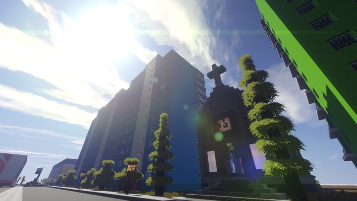 POLISH CITY IN MINECRAFT - PIASKI "SANDS" Minecraft Map