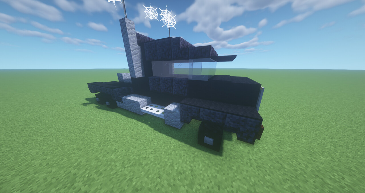 Semi-Truck Cab Minecraft Map