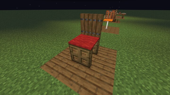 5 chair and Table building Hacks with build instructions Minecraft Map