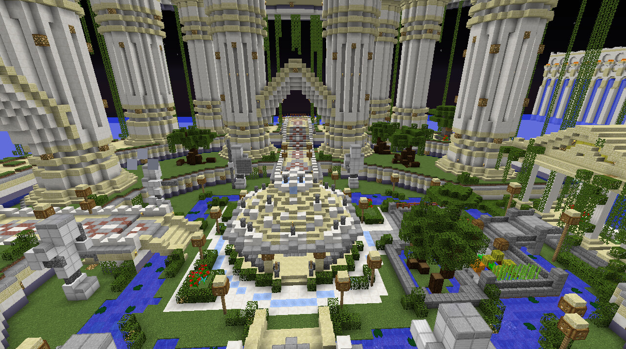 Greek Spawn Minecraft Map