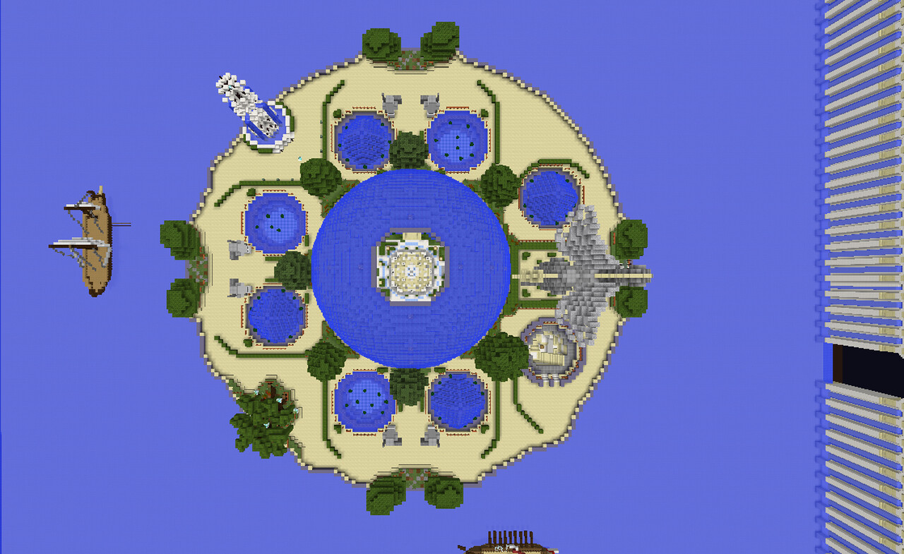 Greek Spawn Minecraft Map