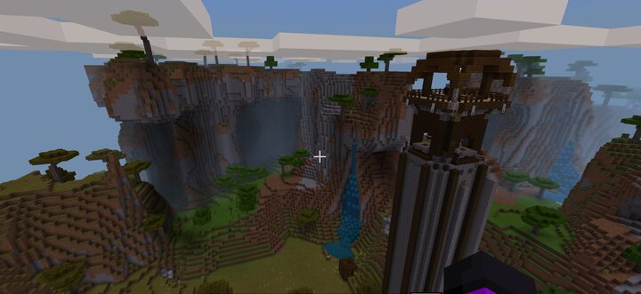 nature tower Minecraft Map
