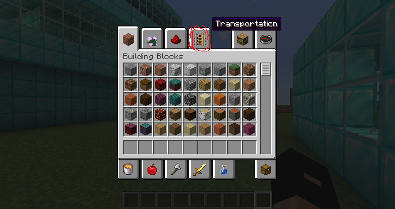 Transport minecraft v0.3.5.8 Standard Minecraft Map