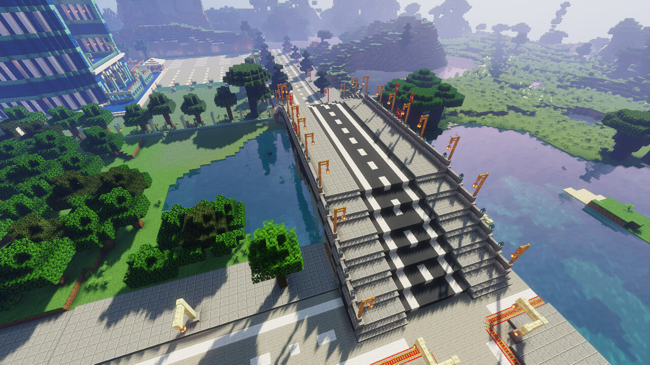 Arch Bridge Kemer Köprü Minecraft Map