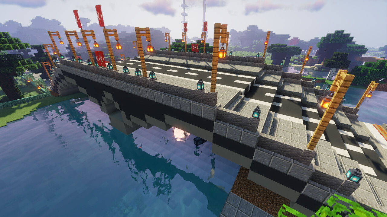 Arch Bridge Kemer Köprü Minecraft Map