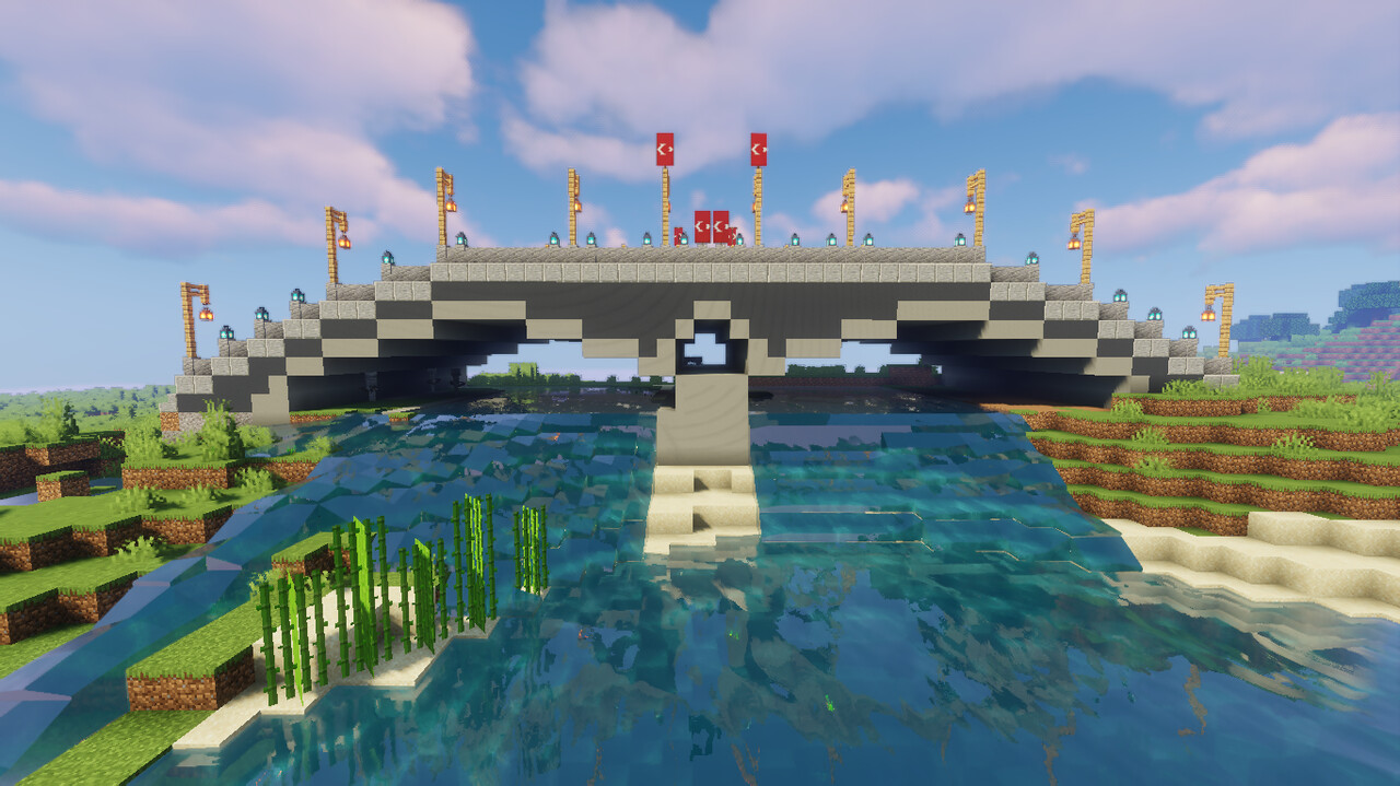 Arch Bridge Kemer Köprü Minecraft Map