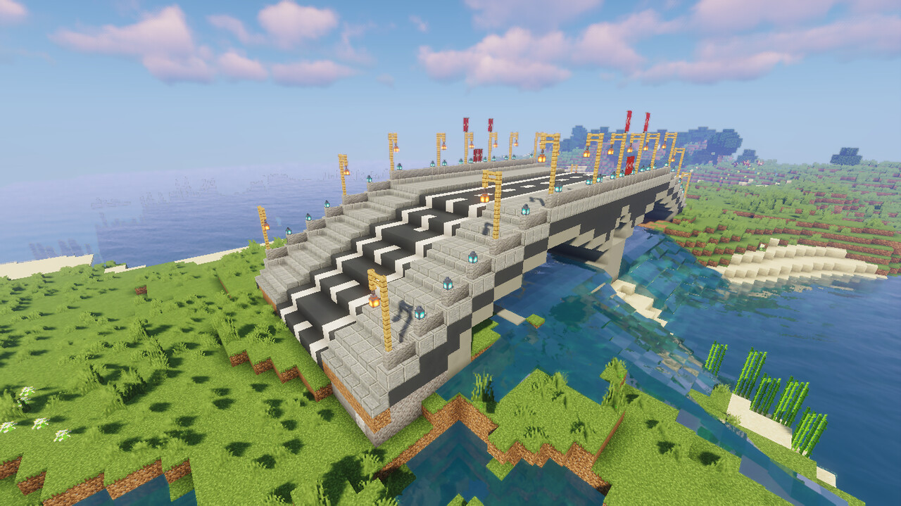 Arch Bridge Kemer Köprü Minecraft Map