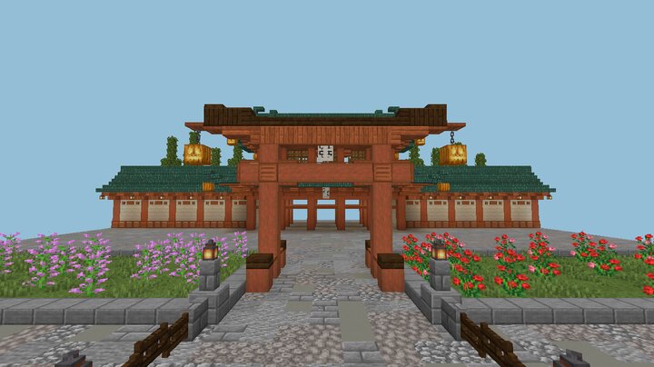 Japanese Gates Minecraft Map