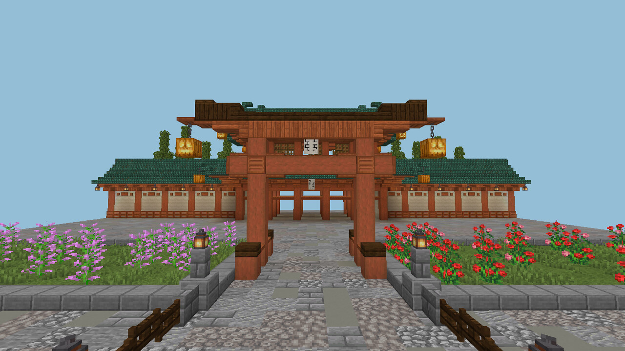 Japanese Gates Minecraft Map