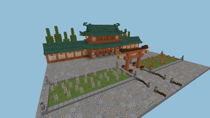Japanese Gates Minecraft Map