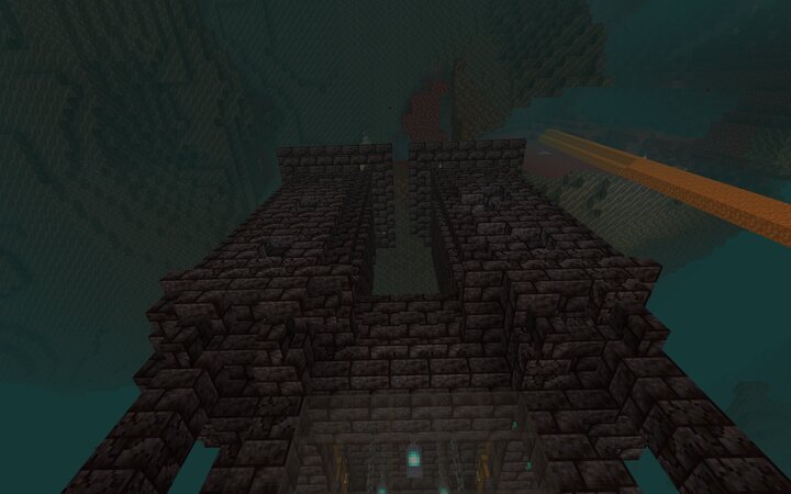 Ruined Nether Outpost Minecraft Map