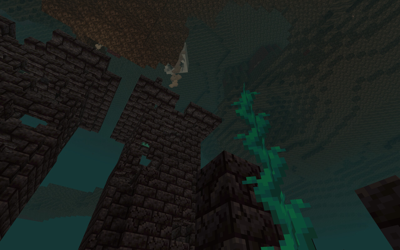 Ruined Nether Outpost Minecraft Map