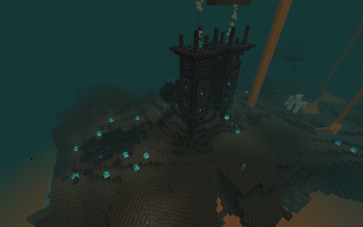 Ruined Nether Outpost Minecraft Map