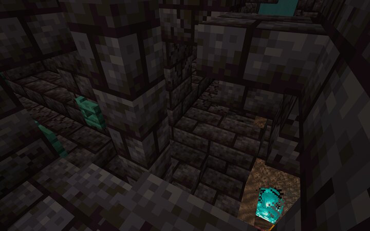 Ruined Nether Outpost Minecraft Map