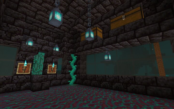 Ruined Nether Outpost Minecraft Map