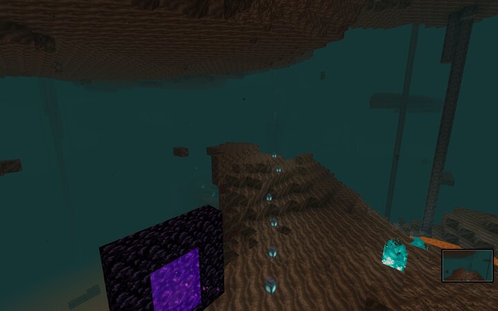 Ruined Nether Outpost Minecraft Map