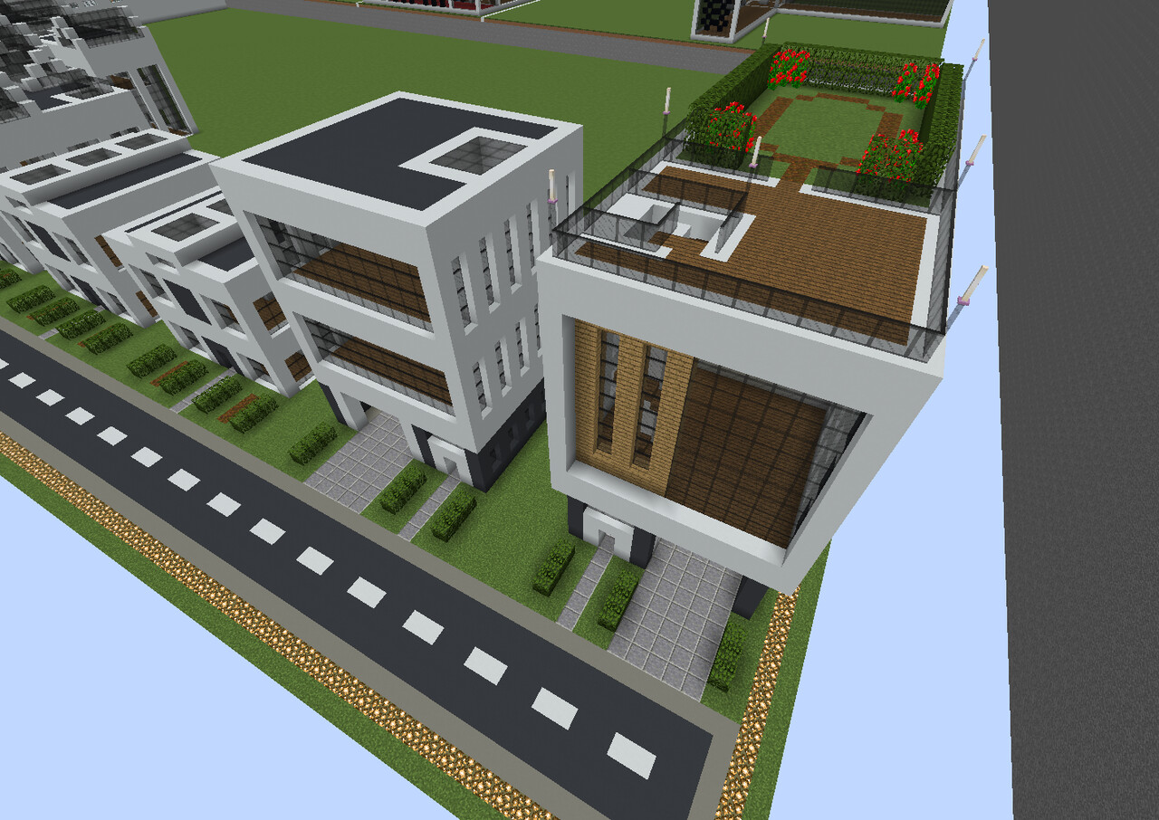 My Village/Town Buildings Collection Minecraft Map