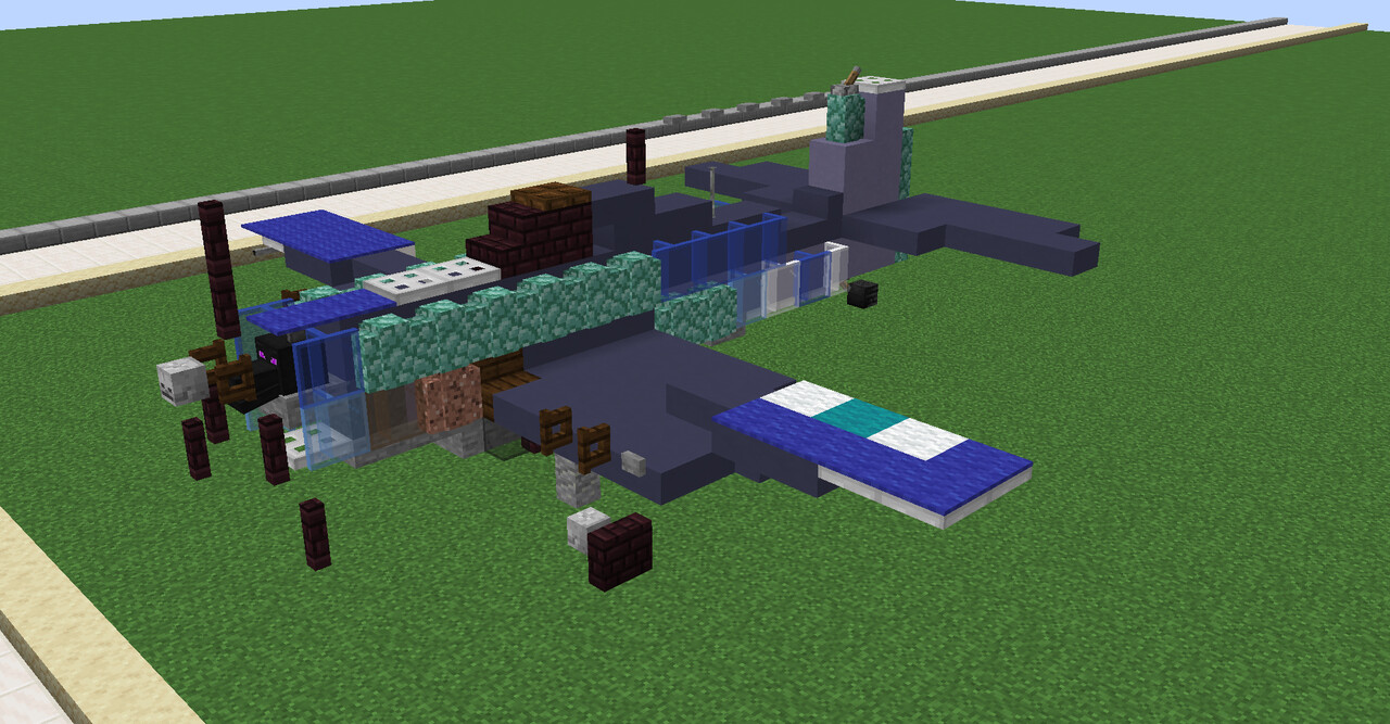 F6F Hellcat Minecraft Map