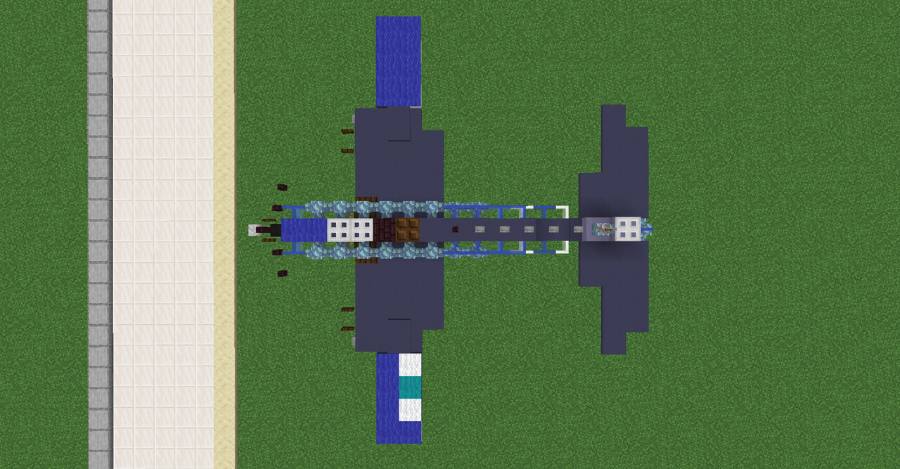 F6F Hellcat Minecraft Map