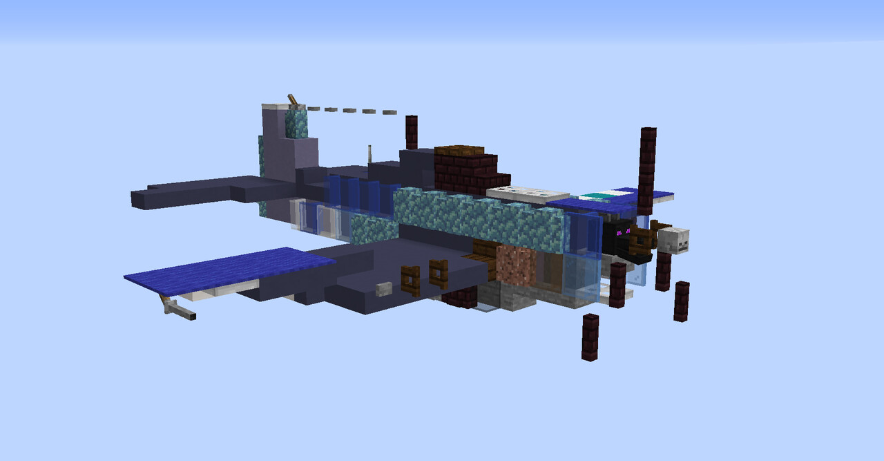 F6F Hellcat Minecraft Map