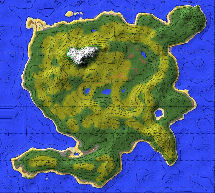Island Survival Map Minecraft Map
