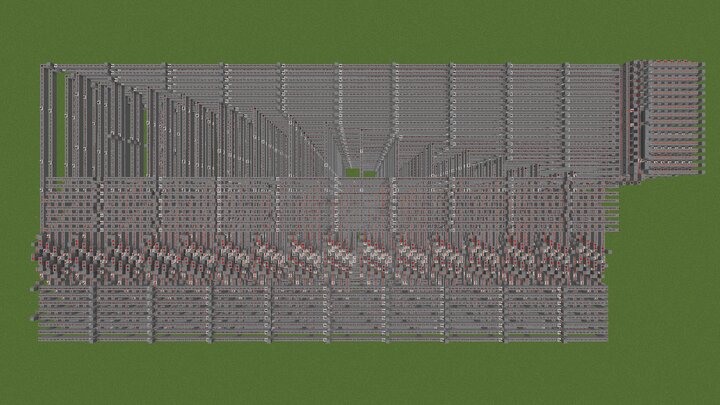 PoweredCube OneWay 256B Minecraft Map