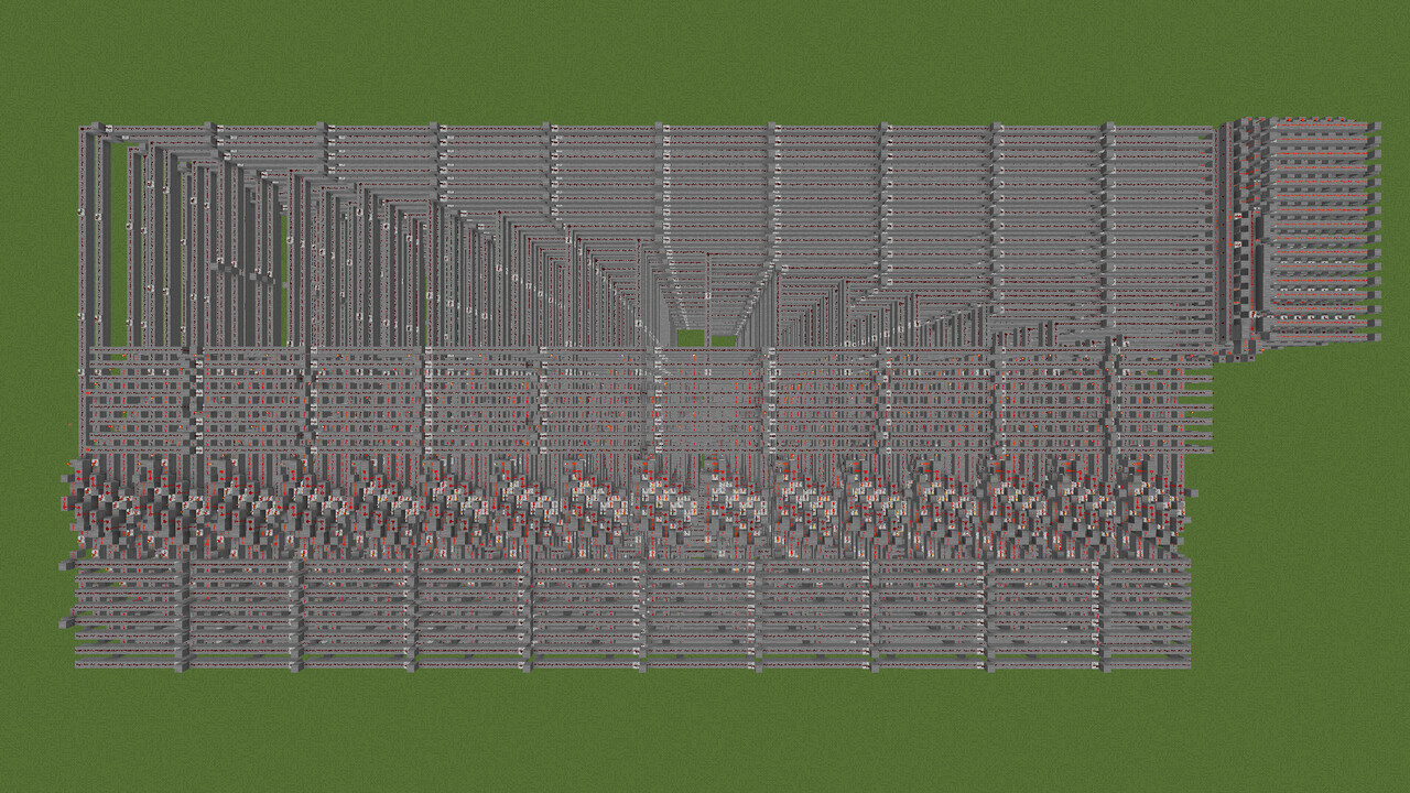 PoweredCube OneWay 256B Minecraft Map