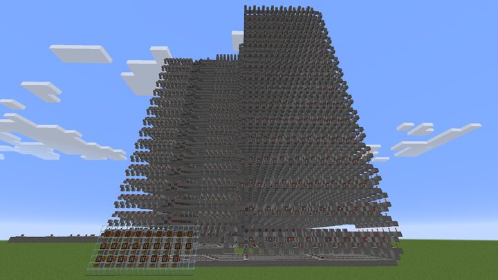 PoweredCube OneWay 256B Minecraft Map