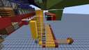 Minecart Splitter | 1-wide tilable Minecraft Map