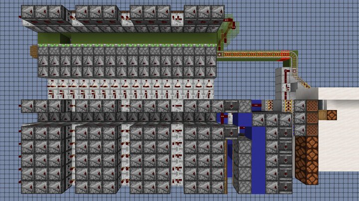 Minecart Splitter | 1-wide tilable Minecraft Map