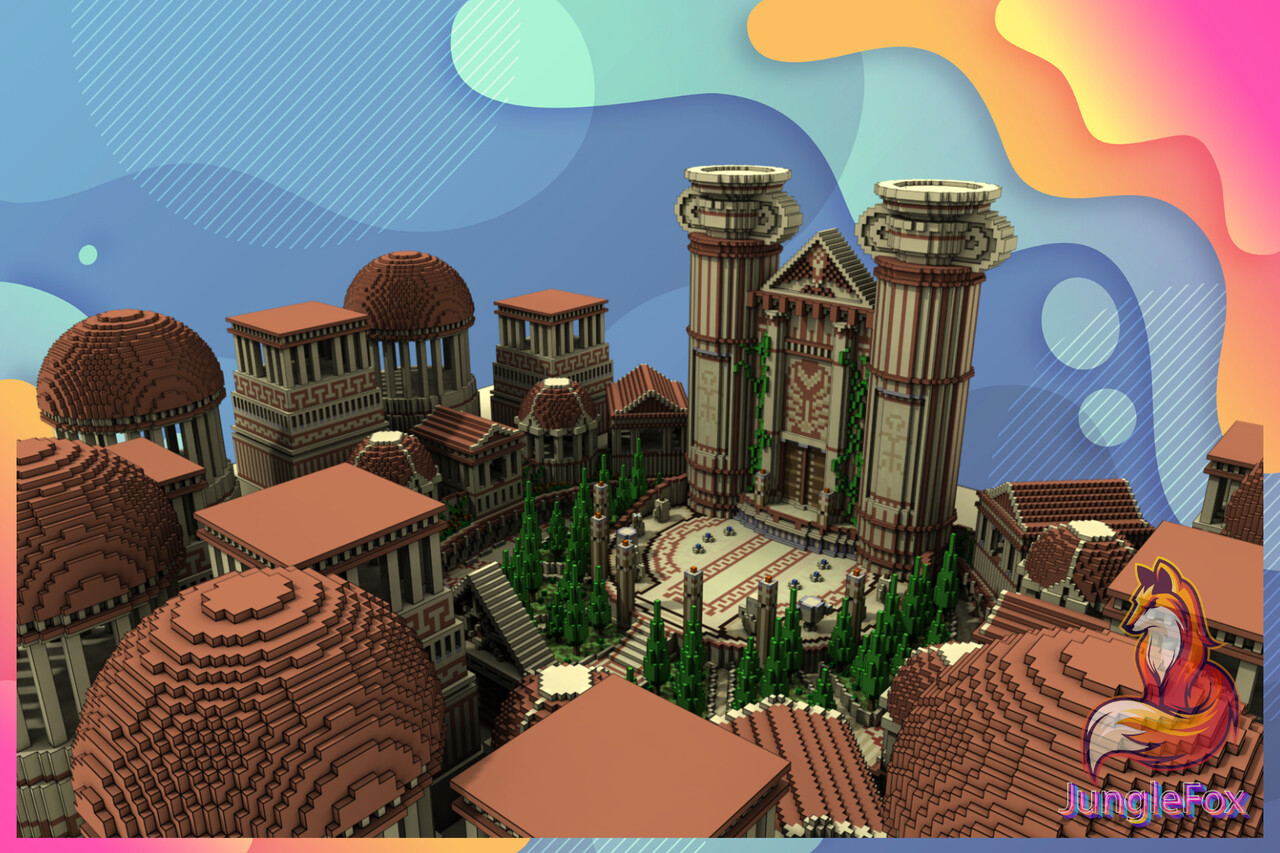 Greek Hub Minecraft Map