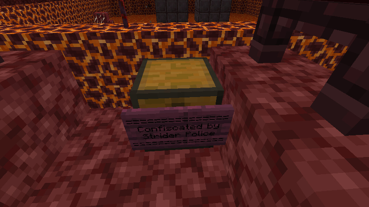 Strider Monument Minecraft Map